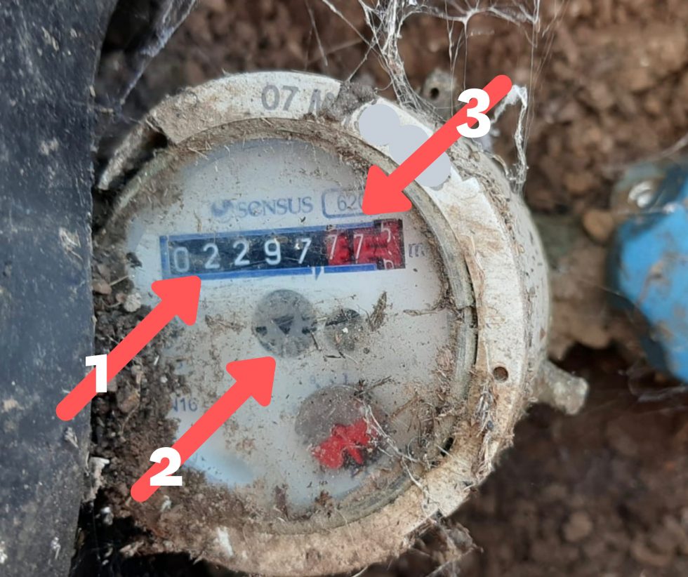 How to read your water meter | Carterton District Council